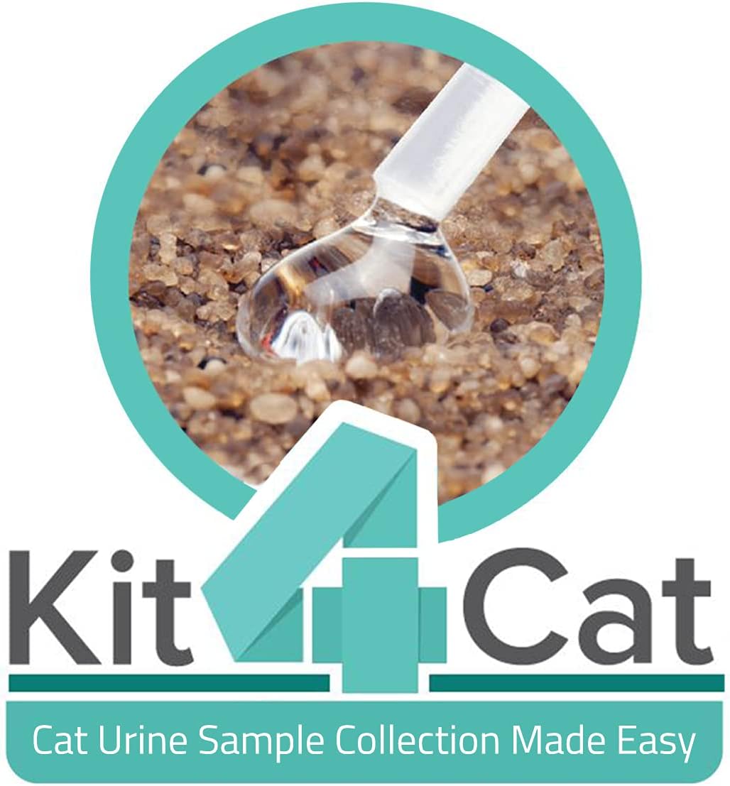 CheckUp Kit4Cat Hydrophobic Sand/Litter Urine Collection Kit for Cats